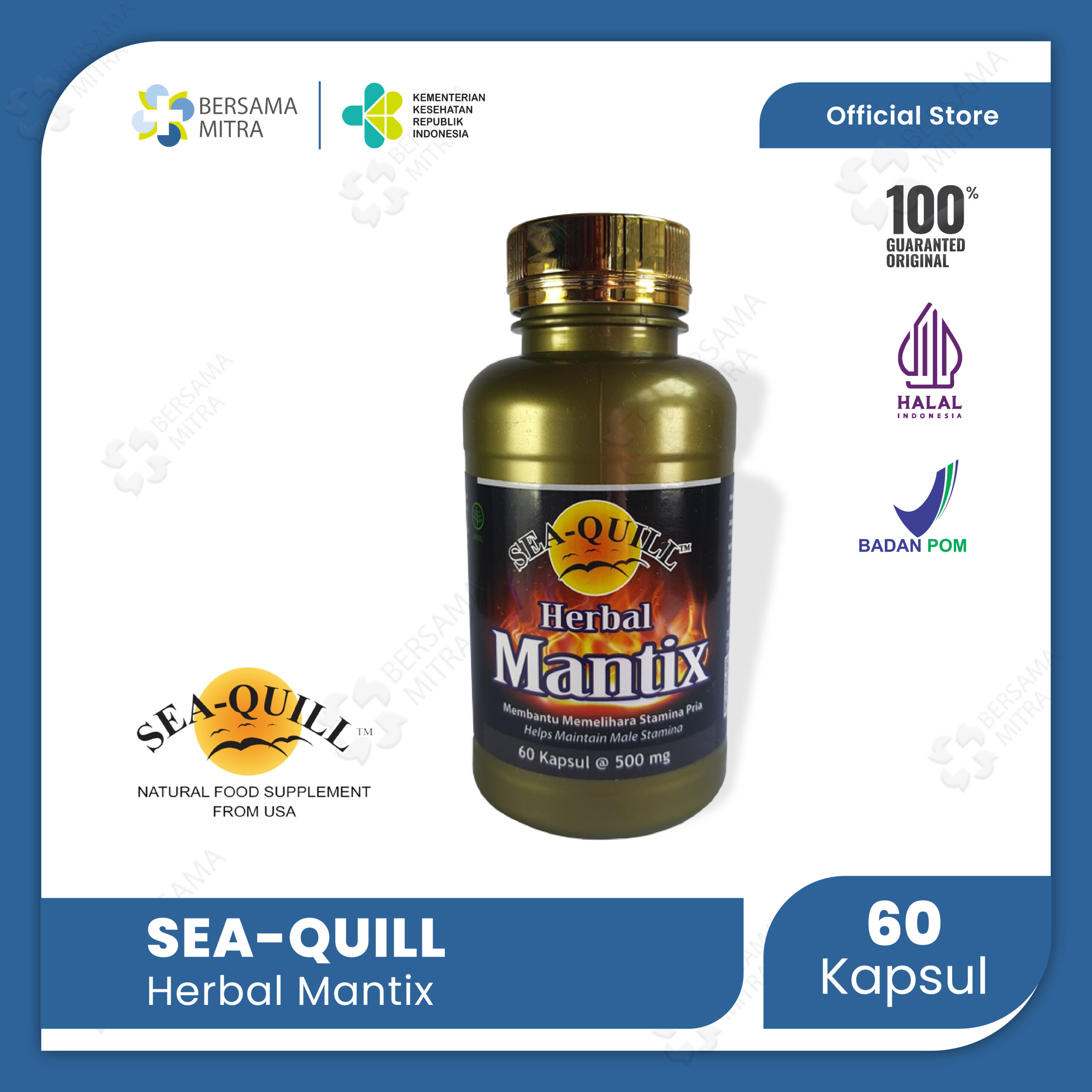 Sea Quill Herbal MANTIX - Bersama Mitra Official